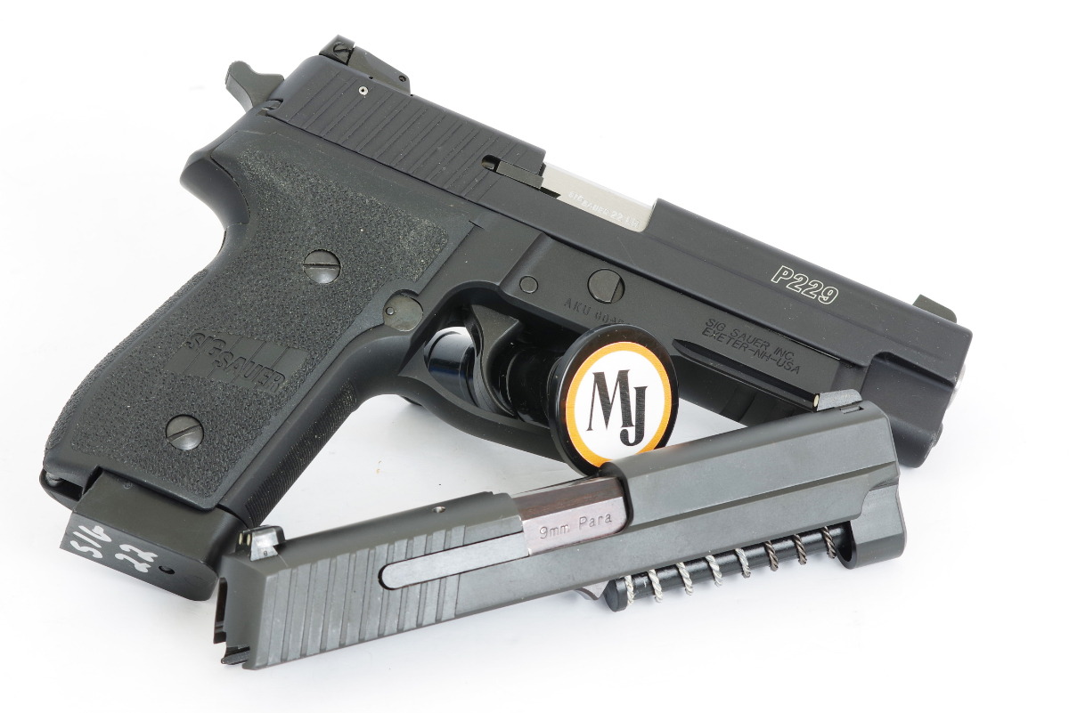 Sig Sauer P229 .22lr, With Sig 9mm Conversion Kit .22 Lr For Sale at ...