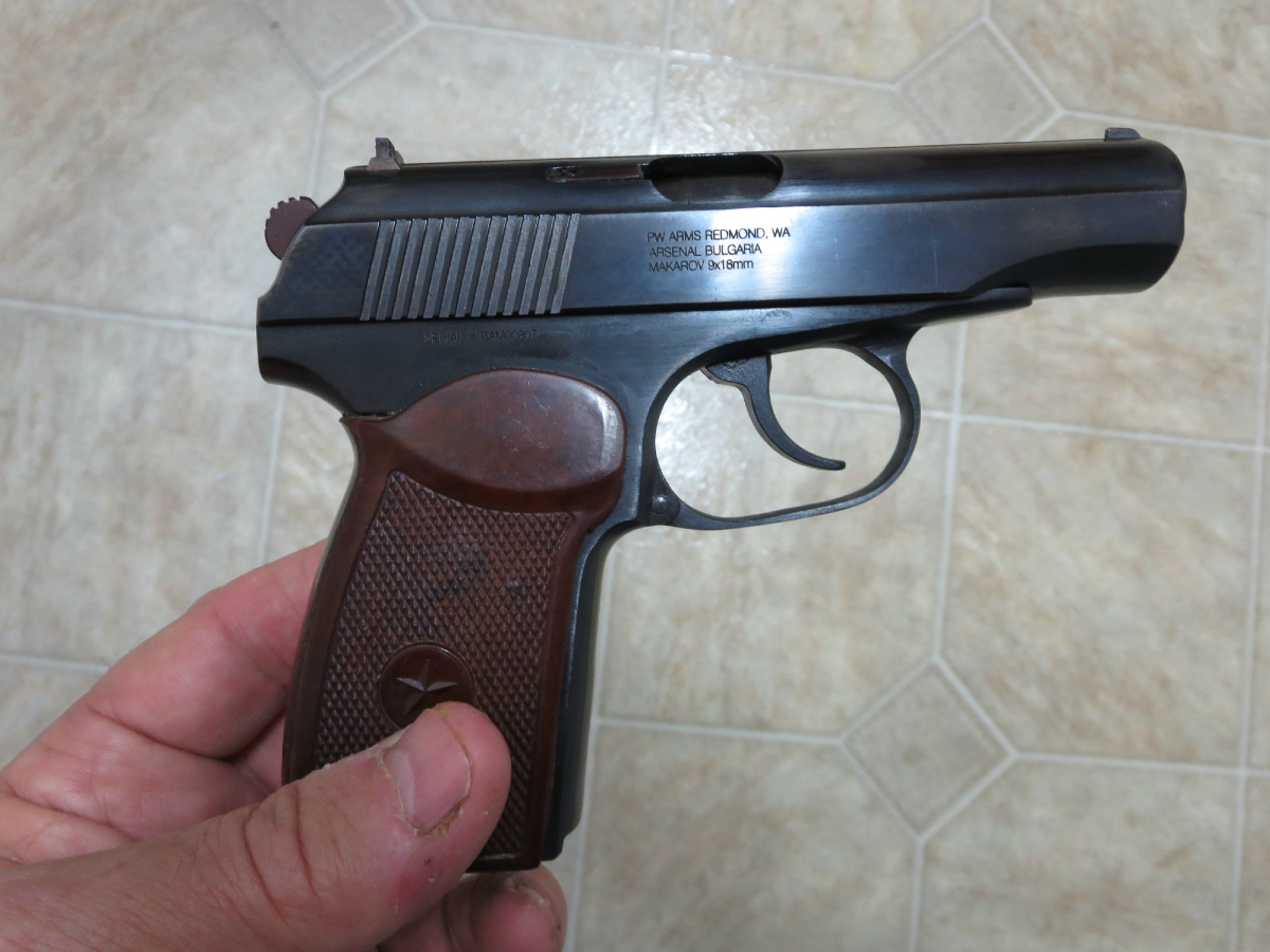 1988 Bulgarian Arsenal Makarov Semi-Auto Pistol In Excellent Condition ...