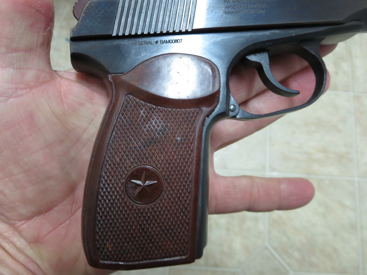 1988 Bulgarian Arsenal Makarov Semi-Auto Pistol In Excellent Condition ...