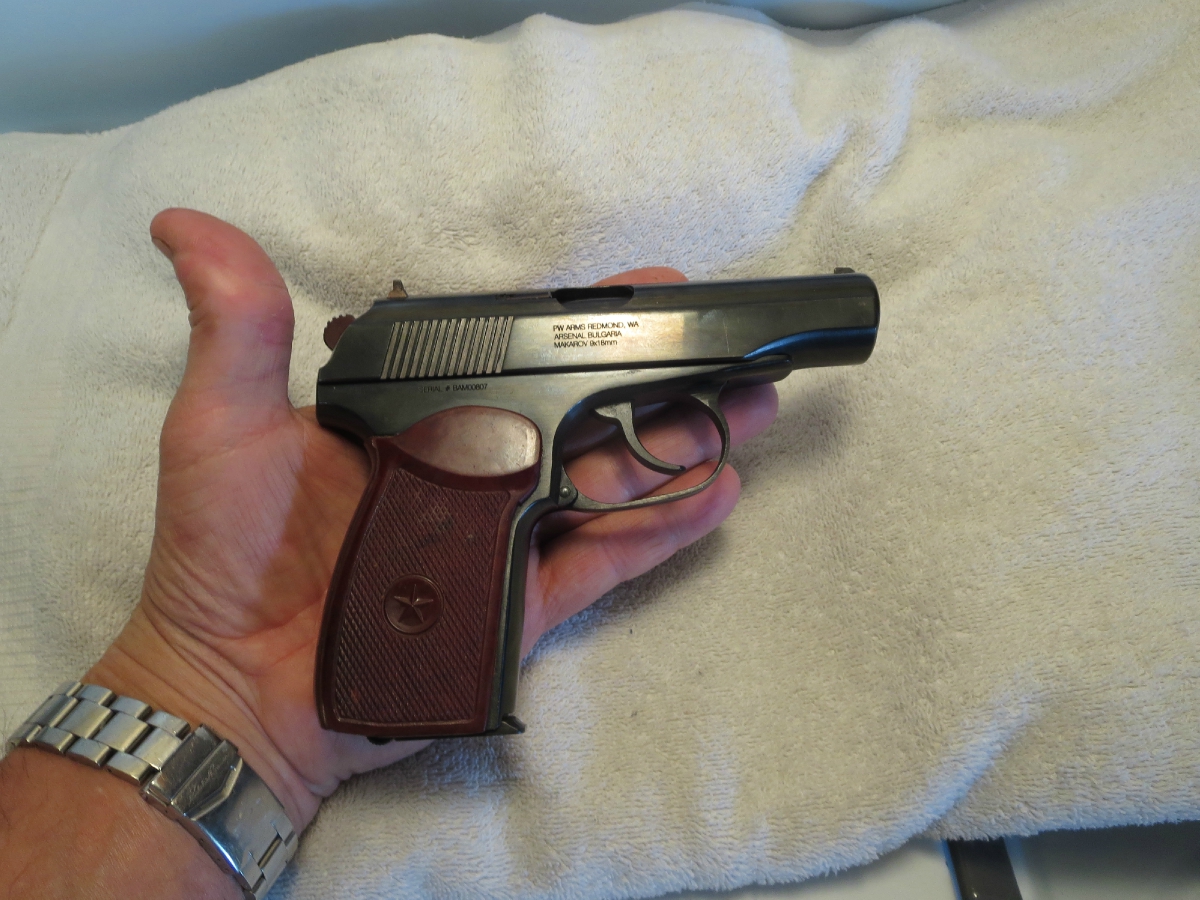 1988 Bulgarian Arsenal Makarov Semi-Auto Pistol In Excellent Condition ...