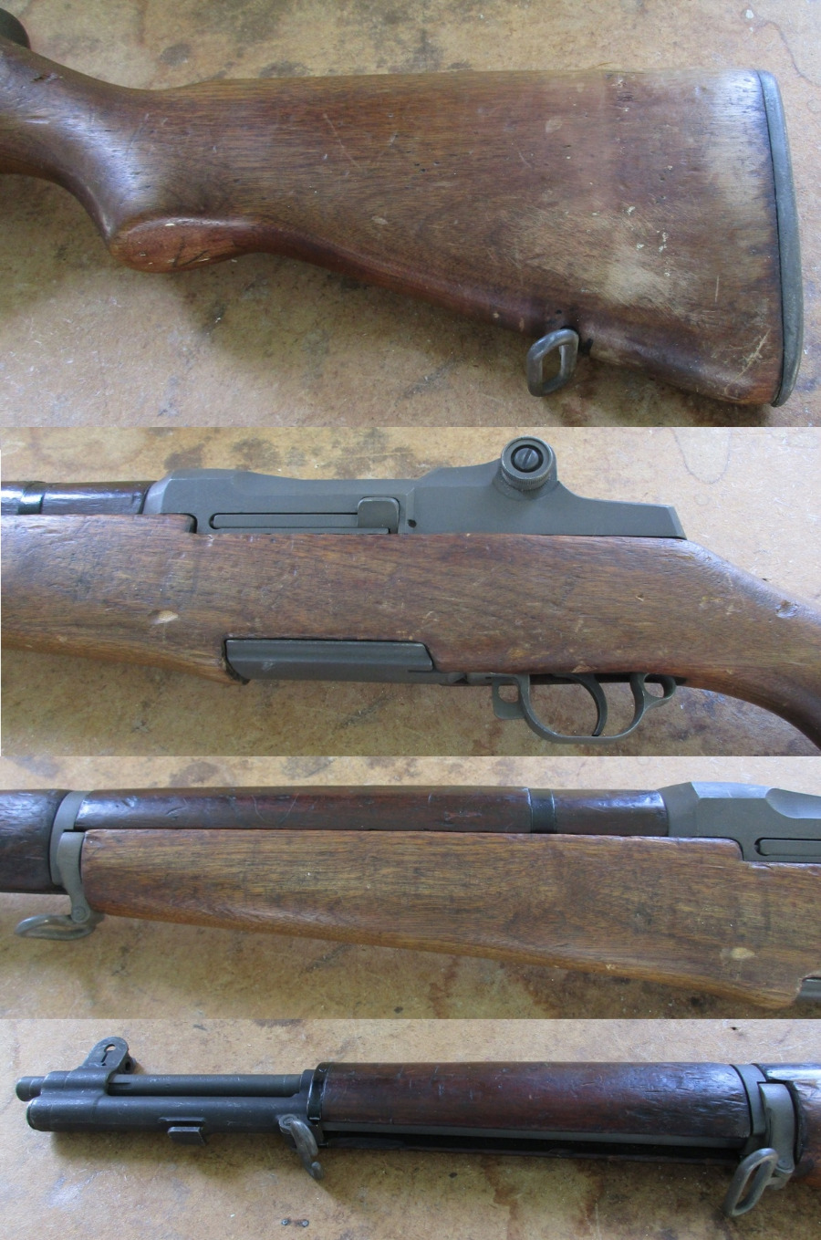 Springfield Armory U.S. Military M1 Garand Made In 1944 With 1950 ...