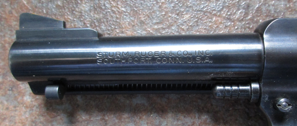 Sturm, Ruger & Co. Old Model Blackhawk Revolver With Transfer Bar ...