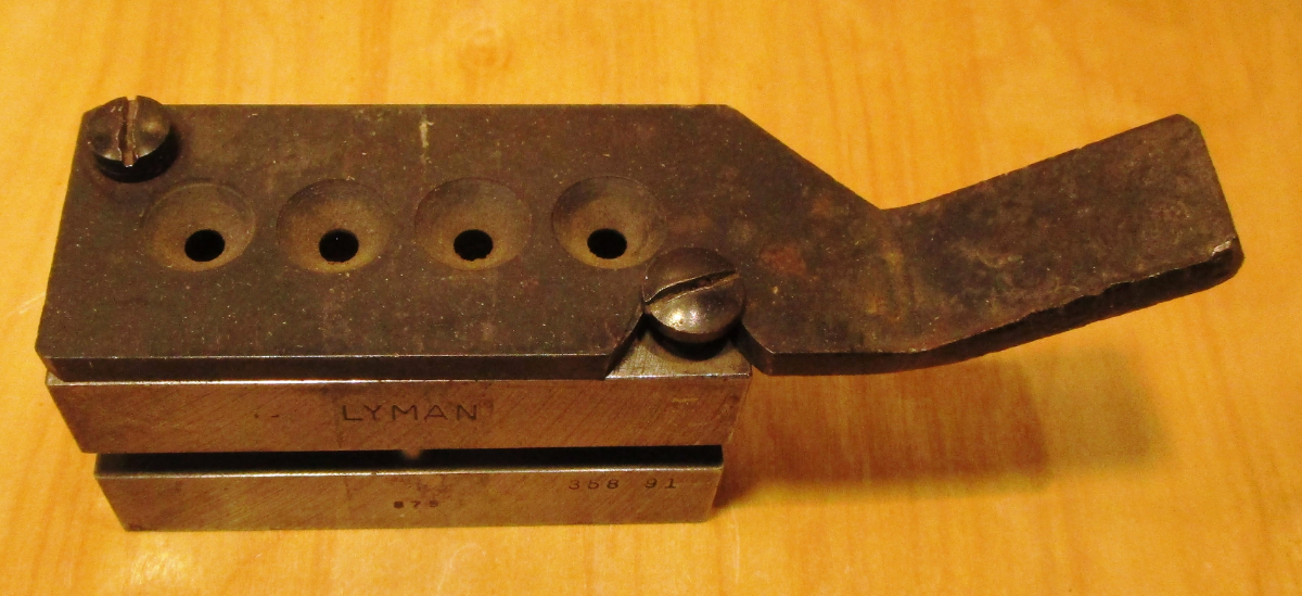 Lyman 4 Cavity Bullet Mold #35891 .38 Special, 357 Magnum .358 Diameter ...