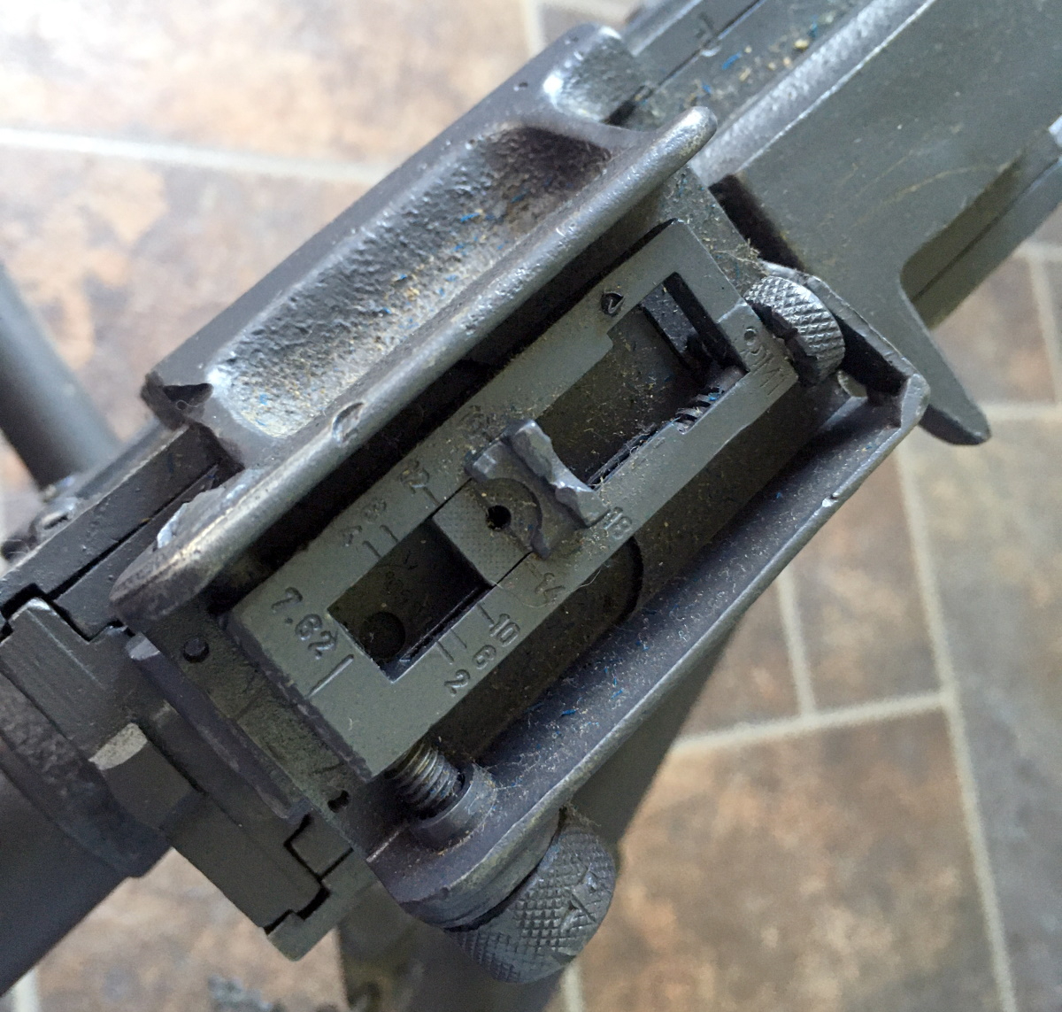 Privately Made Browning 1919A4 Semi Auto Machine Gun with Tripod, Links ...