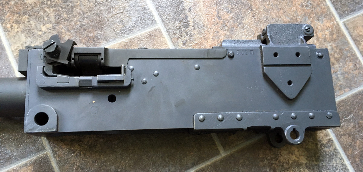 Privately Made Browning 1919a4 Semi Auto Machine Gun With Tripod, Links ...