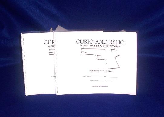 Other Curio and Relic ATF Bound Book FFL 150 Entry