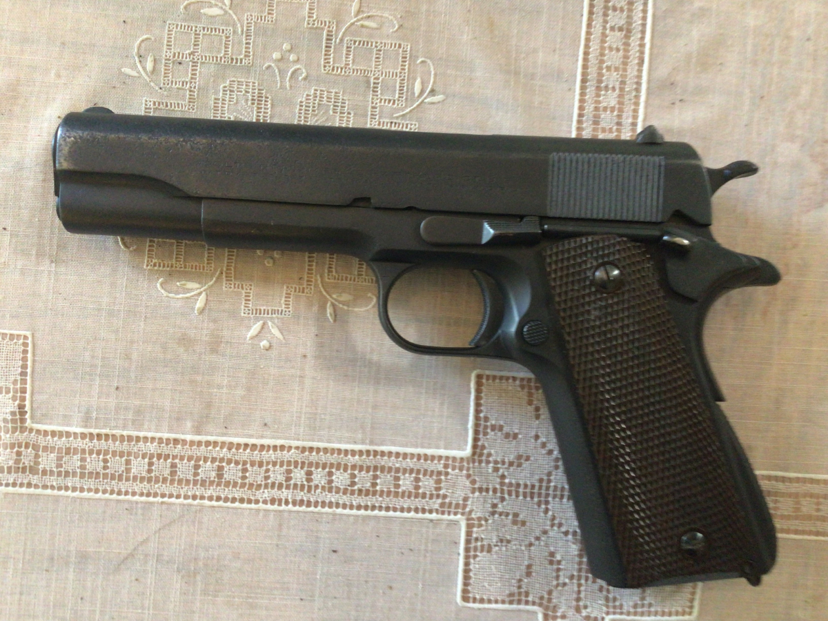 Colt Commercial Government Model Made In 1934 Argentine Contract .45 ...