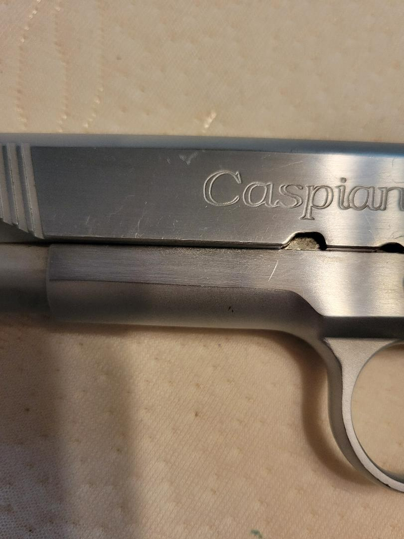 Caspian Arms Custom made Caspian .45 ACP Semi-Automatic Pistol 17294218 ...