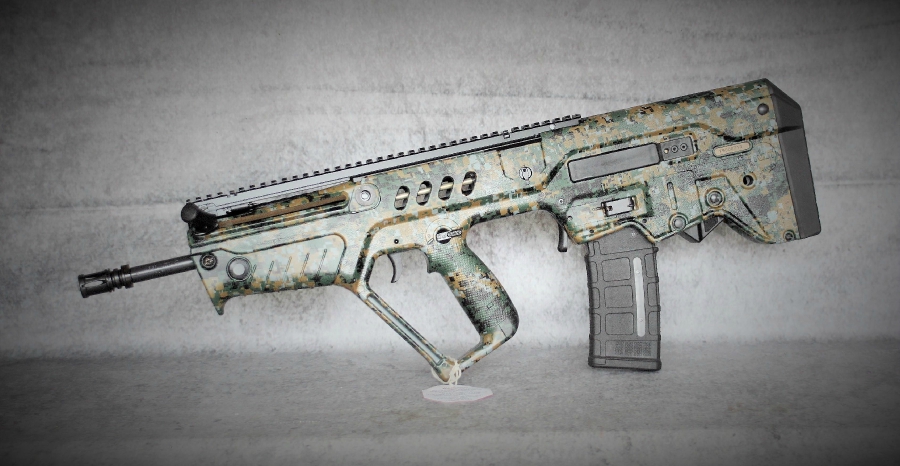 Iwi Tavor B16 Woodland Camo 5.56mm Nato For Sale at GunAuction.com ...