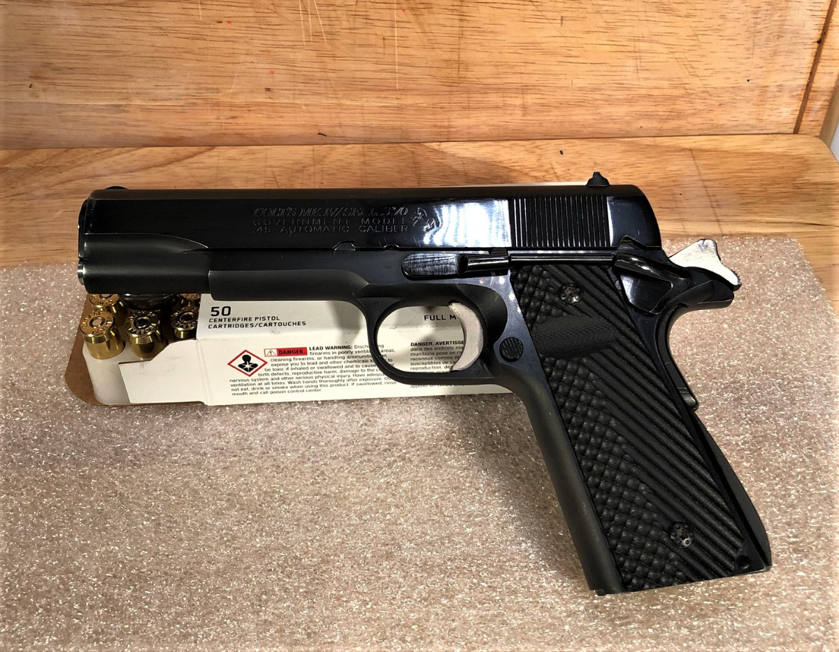 Colt 1911 Government Model Series 70 .45acp .45 Acp For Sale at ...