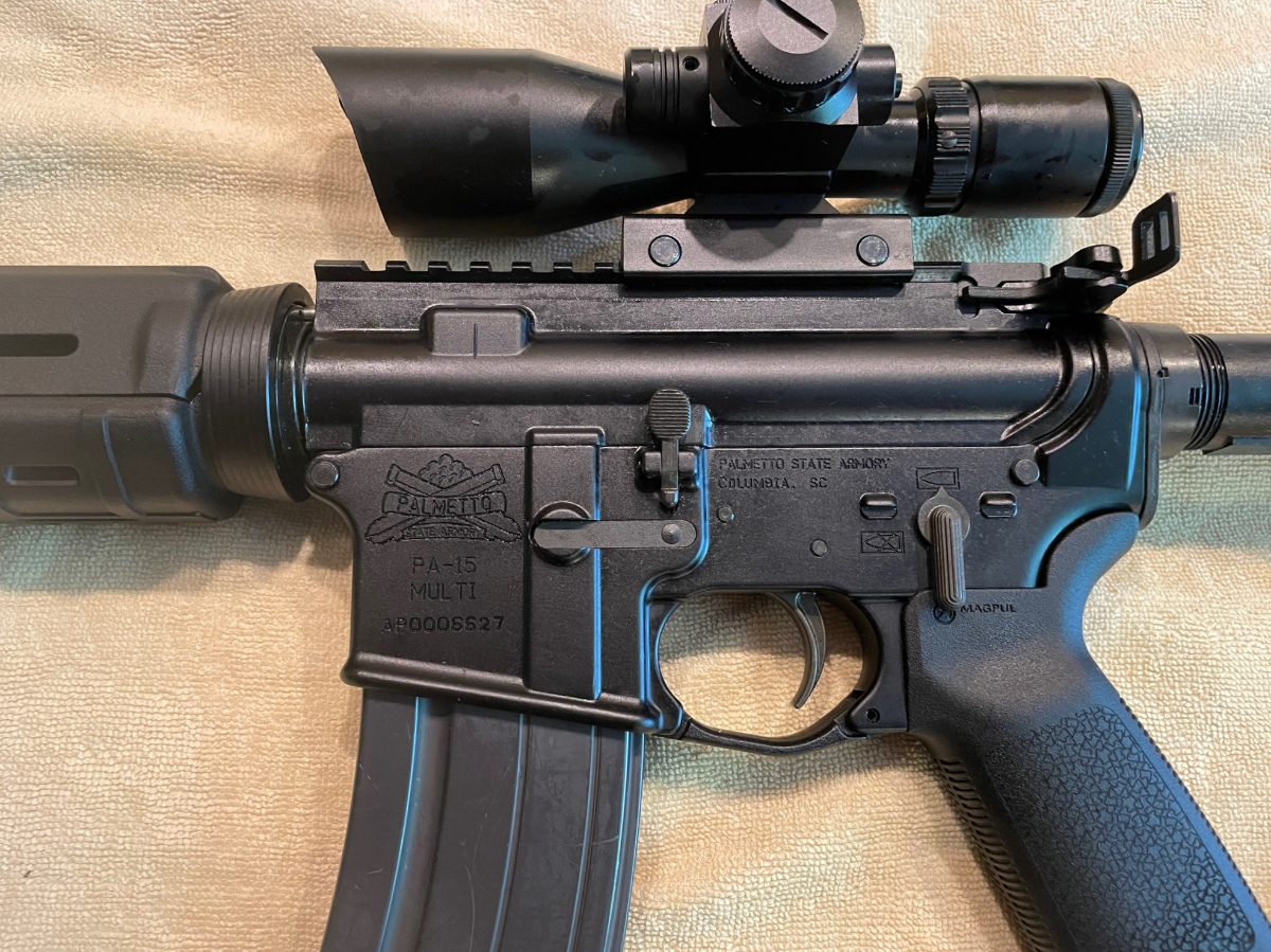 Palmetto State Armory Model Pa-15, Ar-15 Style Rifle In .300 Blackout ...