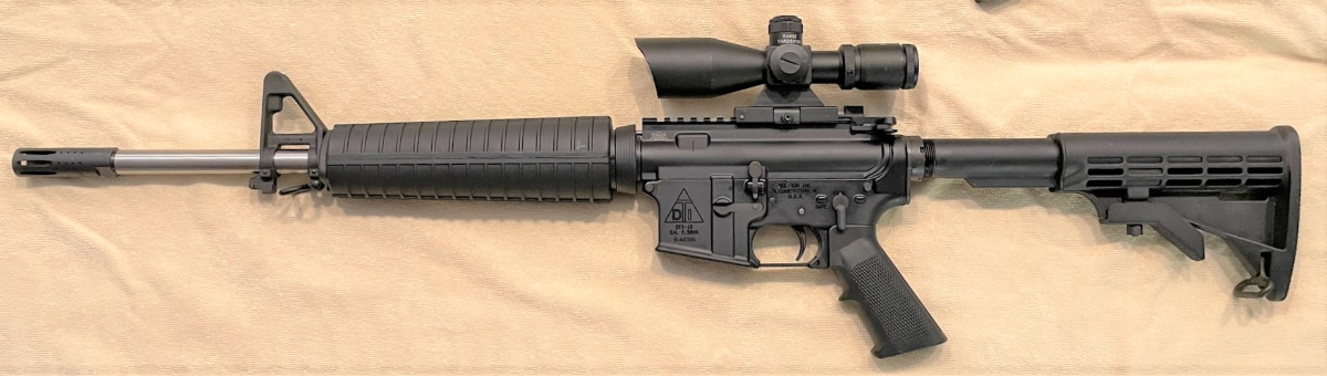 Del-Ton Model Dti-15, Ar-15 Style Rifle In .223 Remington .223 Rem. For ...