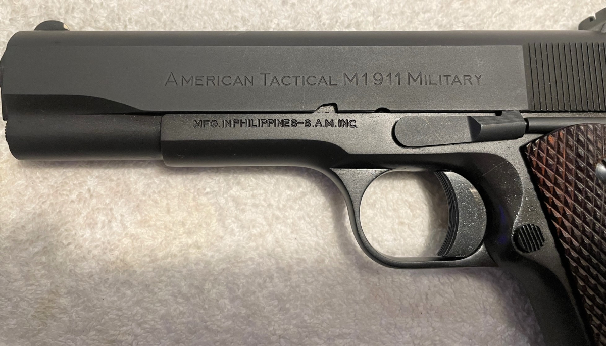 American Tactical Imports Ati 1911-A1 Pistol By Ati, .45 Acp With 8 ...