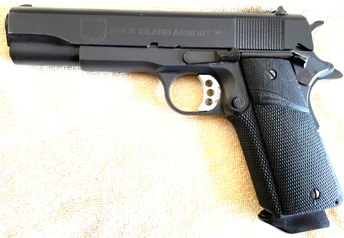 Rock Island Armory M1911-A1fs, .45 Acp Pistol With Adjustable Rear ...