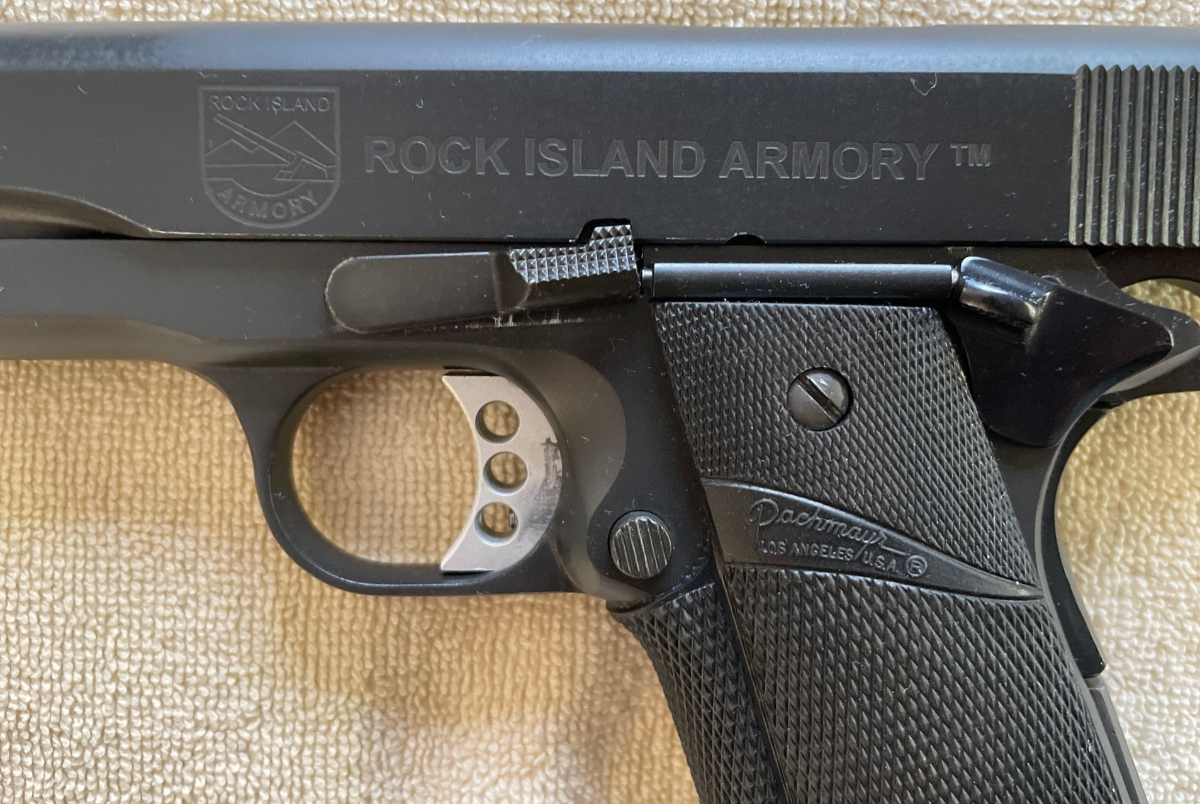 Rock Island Armory M1911-A1fs, .45 Acp Pistol With Adjustable Rear ...