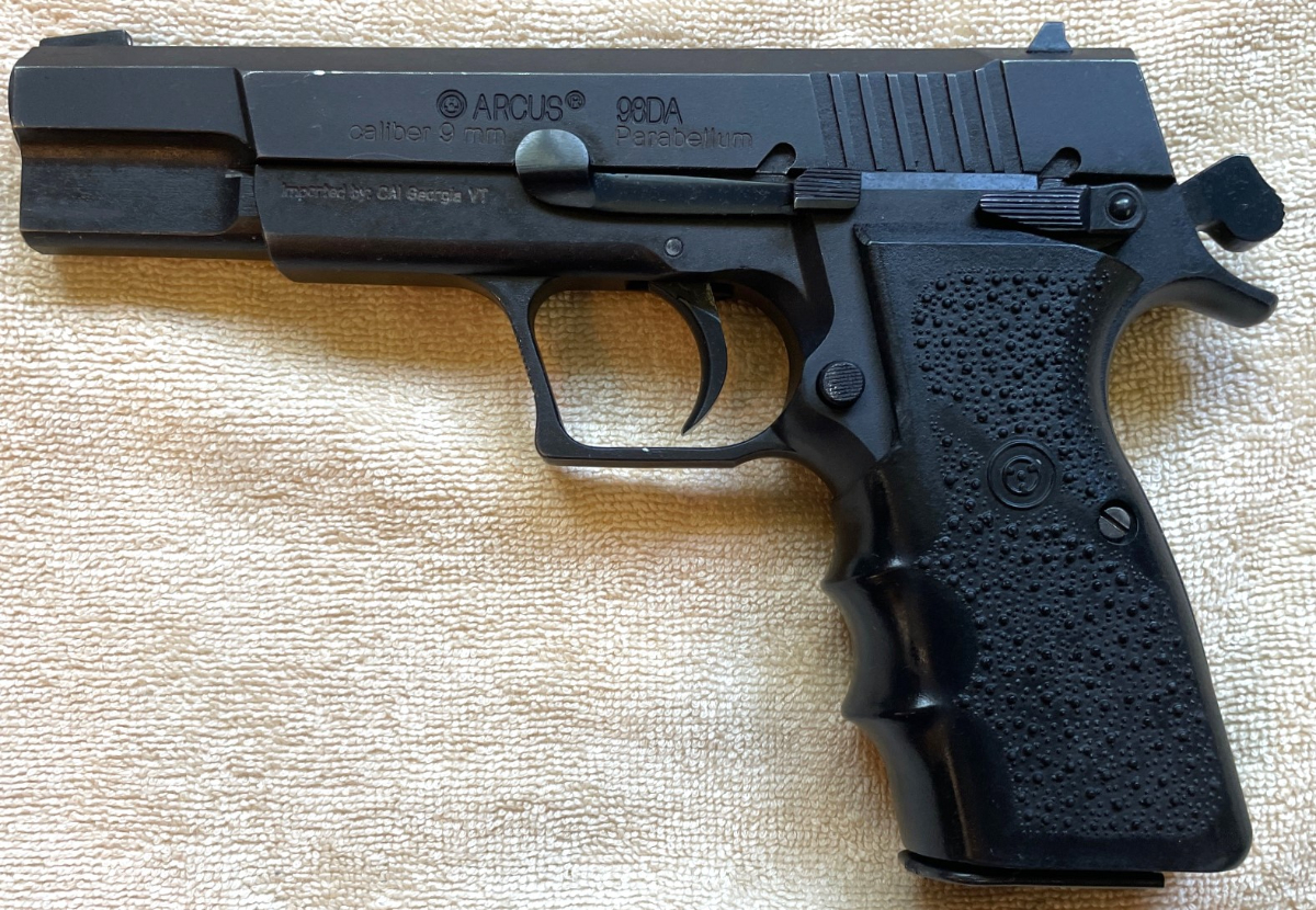 Arcus - Model 98da, Semi-Automatic Double Action Pistol 9mm Luger For ...