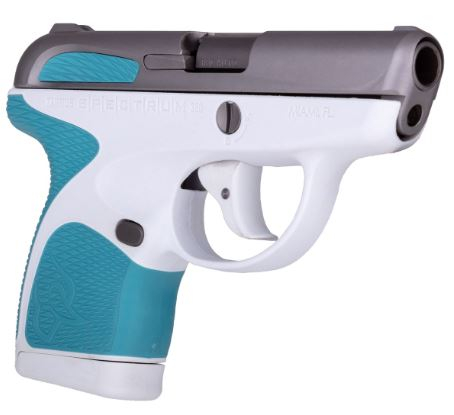 Taurus Spectrum Micro Pistol 380acp Stainless / White / Laguna Blue ...