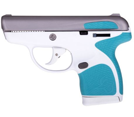 Taurus Spectrum Micro Pistol 380acp Stainless / White / Laguna Blue ...