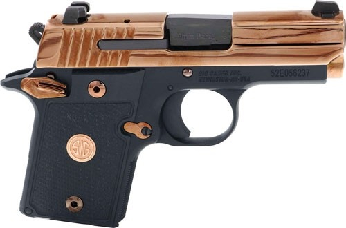 SIG Sauer P938 LITE 9mm Rose Gold Talo Exclusive 9mm Luger 17020913 ...