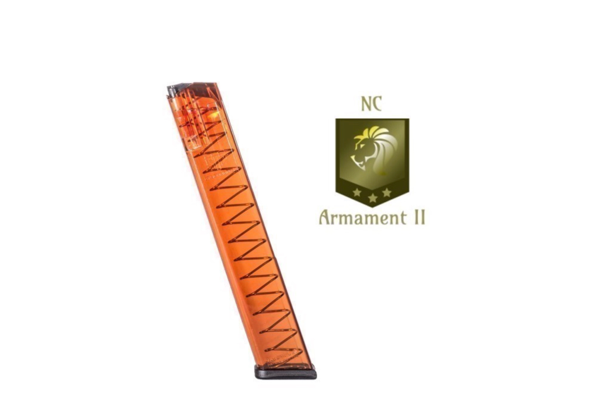 Unknown Limited Edition Glock 9mm 31rd Orange Magazine 9mm Luger For ...