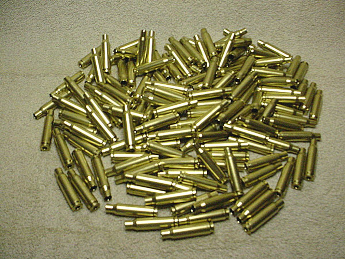 140 Hornady .308 Fully Processed Brass Rifle Cases .308 Win. 17284139 ...