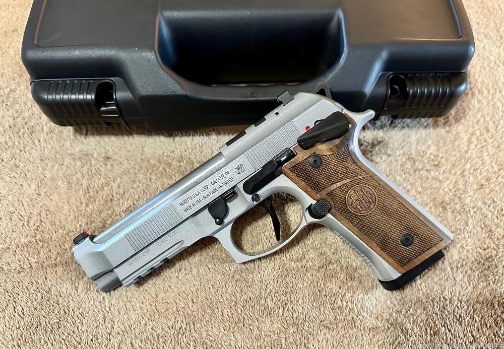 Beretta 92XI Launch Edition 9MM optics ready SAO LIKE NEW 9mm Luger ...