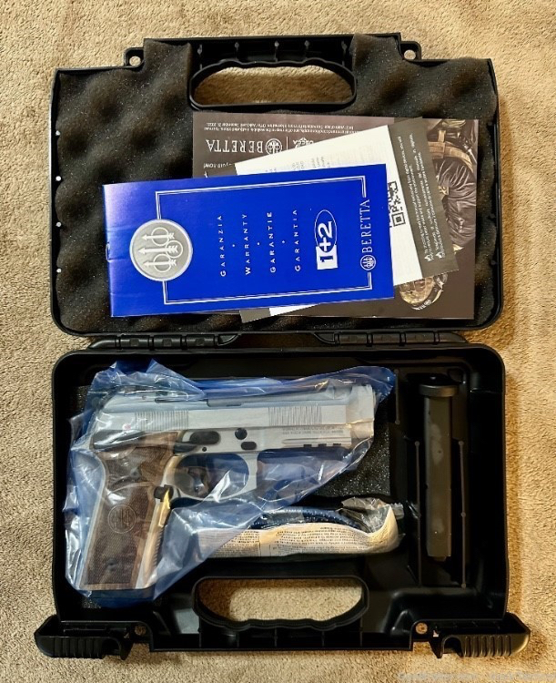 Beretta 92XI Launch Edition 9MM optics ready SAO LIKE NEW 9mm Luger ...