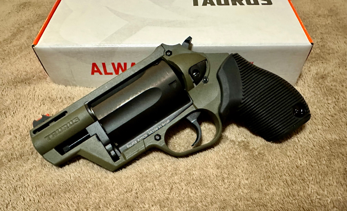 Taurus Judge Public Defender Poly .45colt/.410ga Olive Green Factory ...