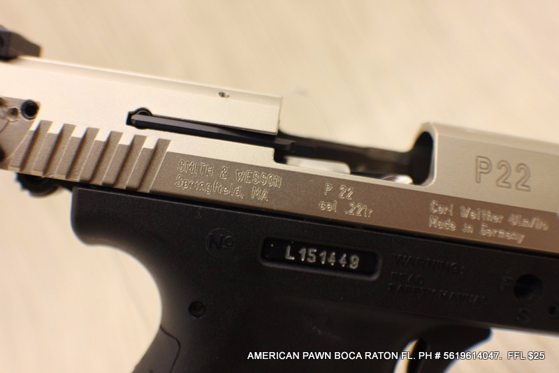 Walther P22 Germany, Threaded Barrel , S&W. .22 Lr For Sale at ...