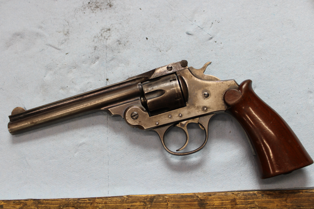 Iver Johnson TOP BREAK DOUBLE ACTION REVOLVER .32 S&W LONG. 17350609 ...