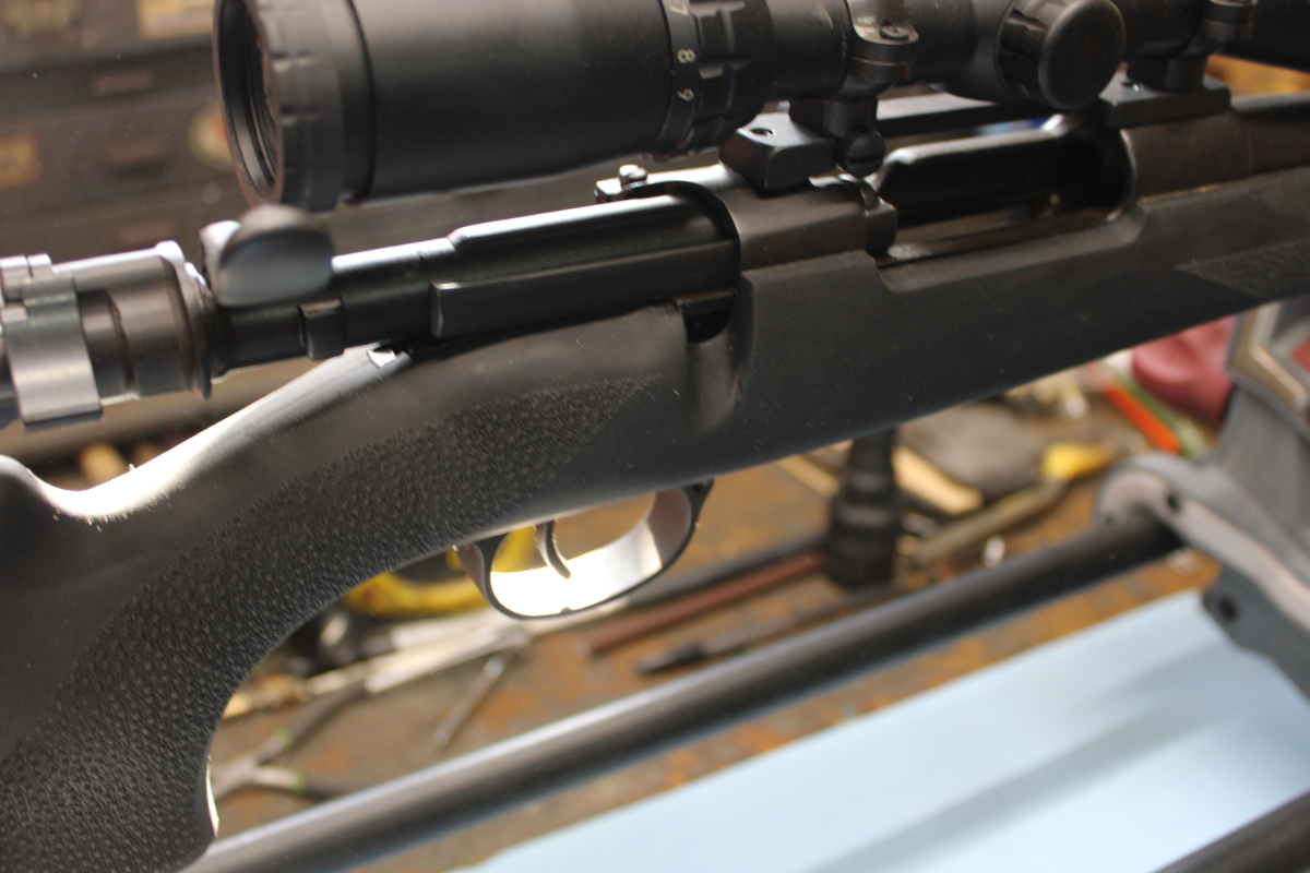 Custom Mauser 98 30/06 23 Inch Barrel Fresh Satin Black New Hogue Stock ...