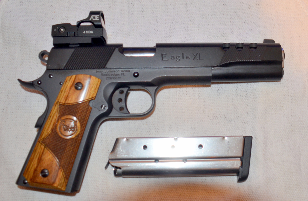 Iver Johnson Xl Ported 10mm 1911 6 Inch Barrel & Non Ported 40 S&W .40 ...