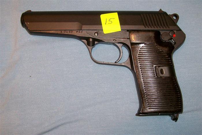Cz-Brno Czech Army Cz-52 Pistol, Cal. 7.62 Tokarev (#15) For Sale at ...