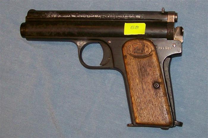Fegyvergyar Hungarian Frommer-Stop M.19, 7.65mm (#58) For Sale at ...