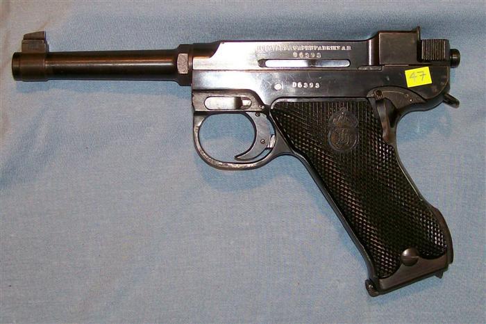 Husqvarna Swedish Lahti Model 40, 9mm Luger (#47) For Sale at ...