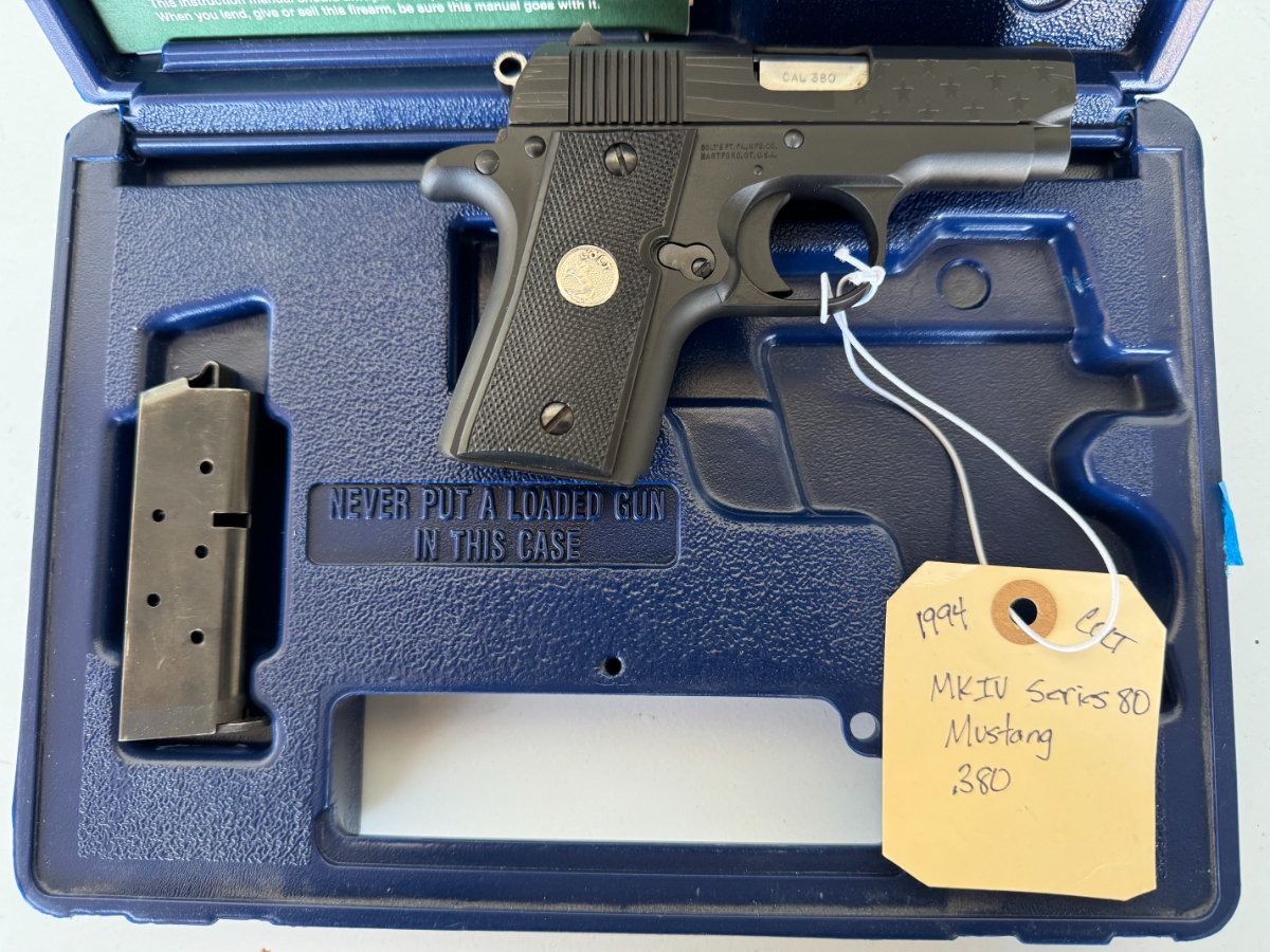 Colt Mustang MKIV .380 ACP 17363121 - GunAuction.com