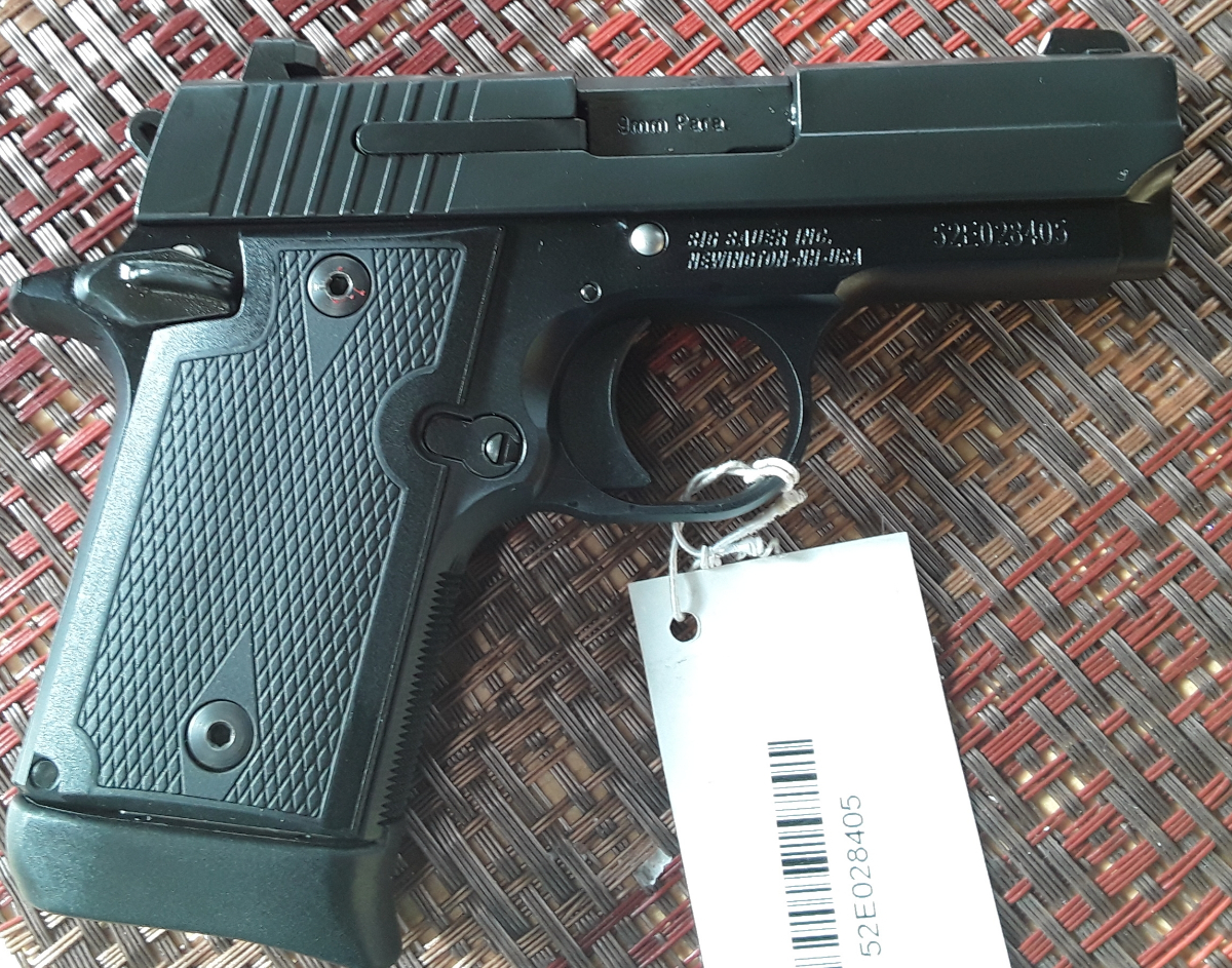 Sig Sauer P 938 9mm Lsr Ambi New 9mm Luger For Sale at GunAuction.com ...