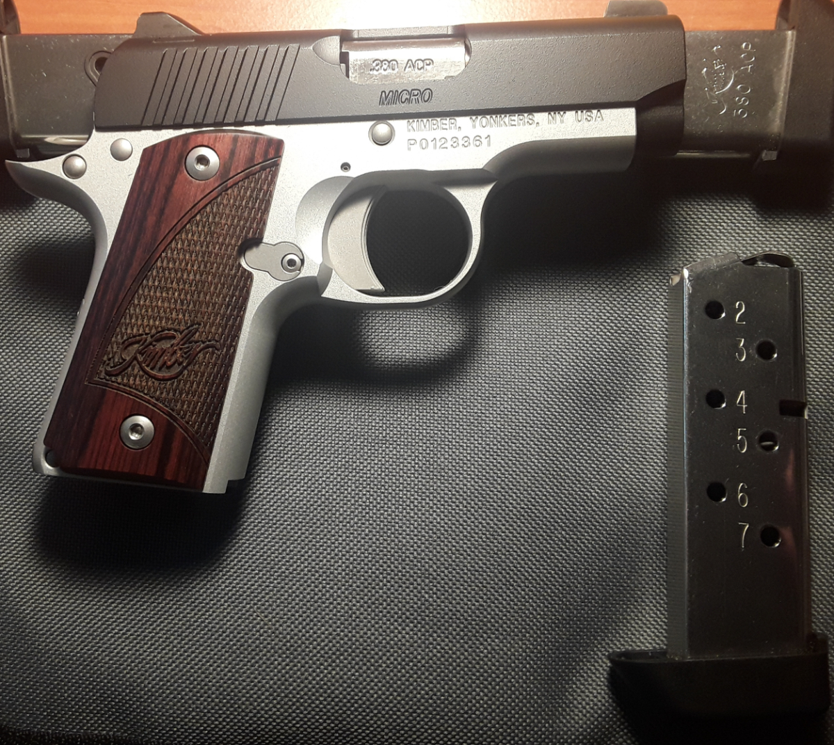 Kimber Micro Two Tone Like New .380 Acp For Sale at GunAuction.com ...