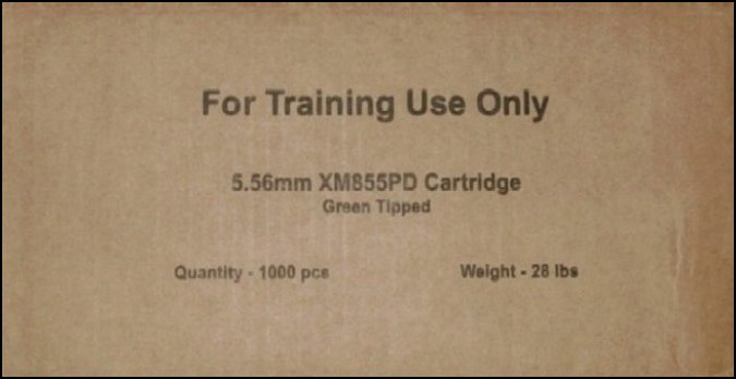 Mil. Spec. 5.56/223 Ss109 62gr, Steel-Core M855 Ap For Sale at ...