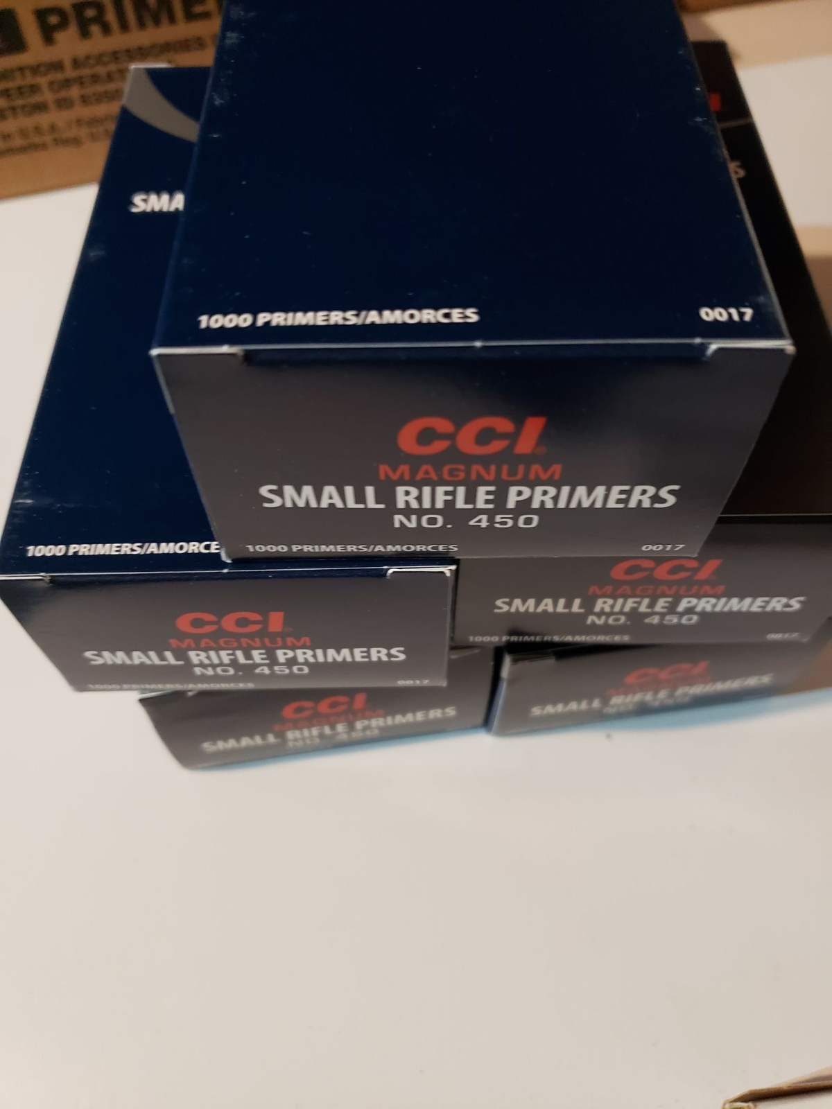 Cci Ammunition 5000 Cci Small Rifle Primers For Sale at GunAuction.com ...