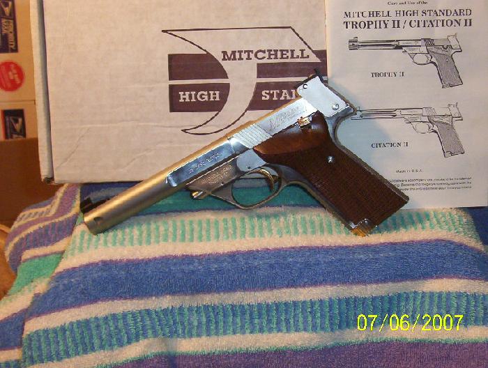 Mitchell High Standard Mitchell Hi-Standard Trophy Ii 22 Lr Pistol For ...