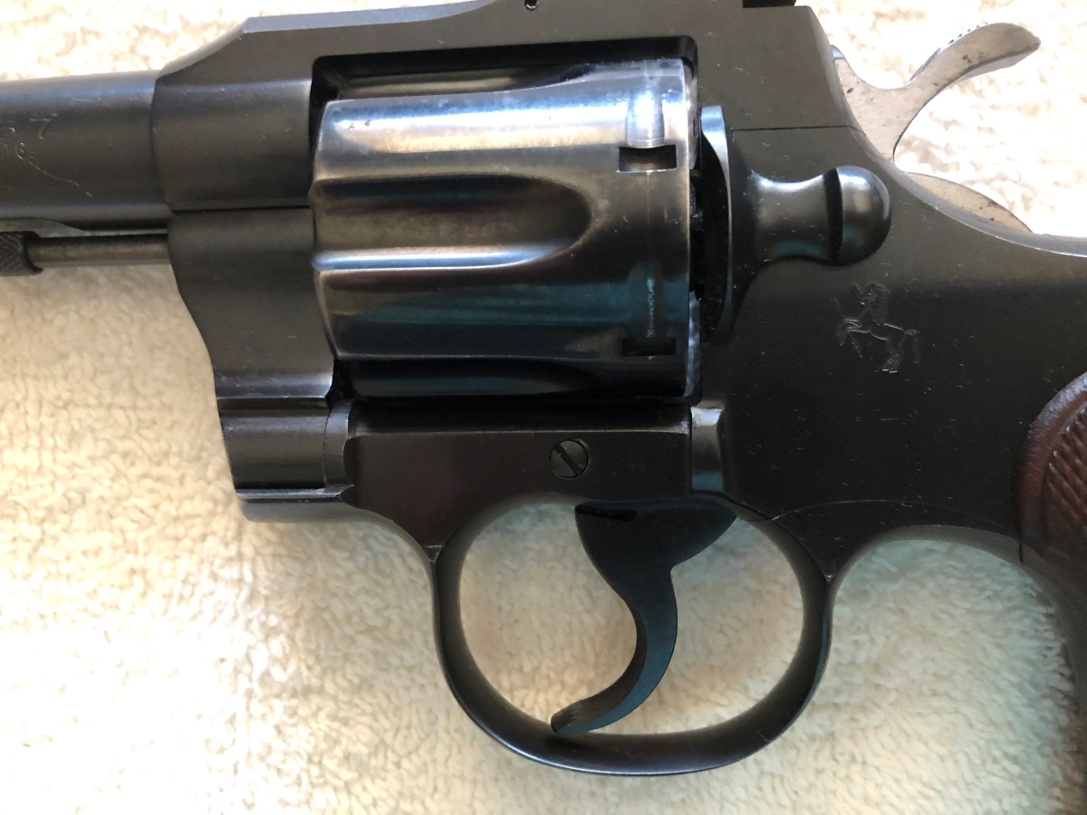Colt .357 Magnum Revolver Early 1957 .357 Magnum For Sale at GunAuction ...
