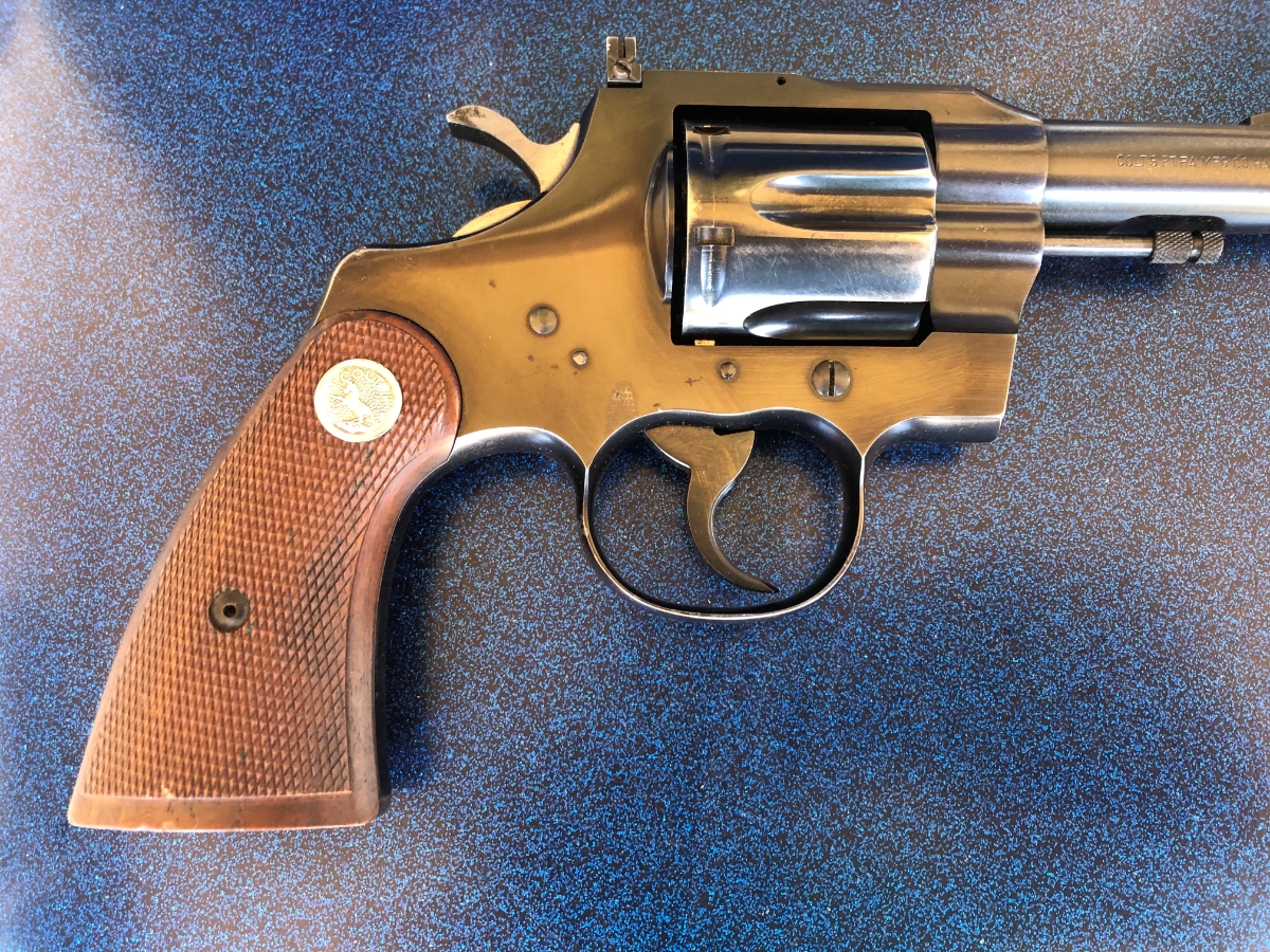 Colt .357 Magnum Revolver Early 1957 .357 Magnum For Sale at GunAuction ...