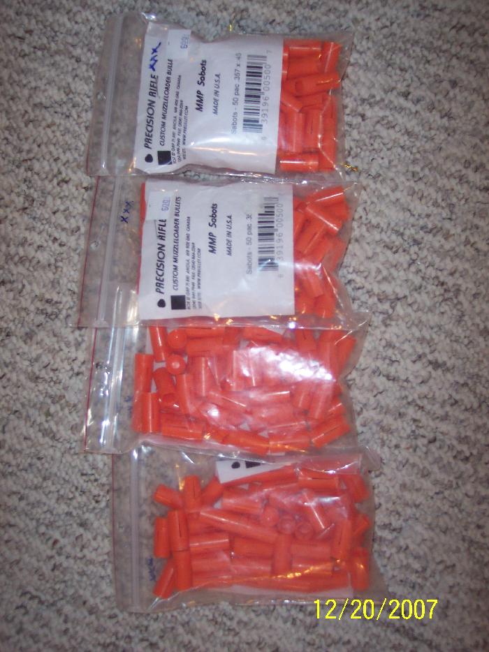 Mmp Sabots 4 Packages Of .45 Cal To .357 For Sale at GunAuction.com ...