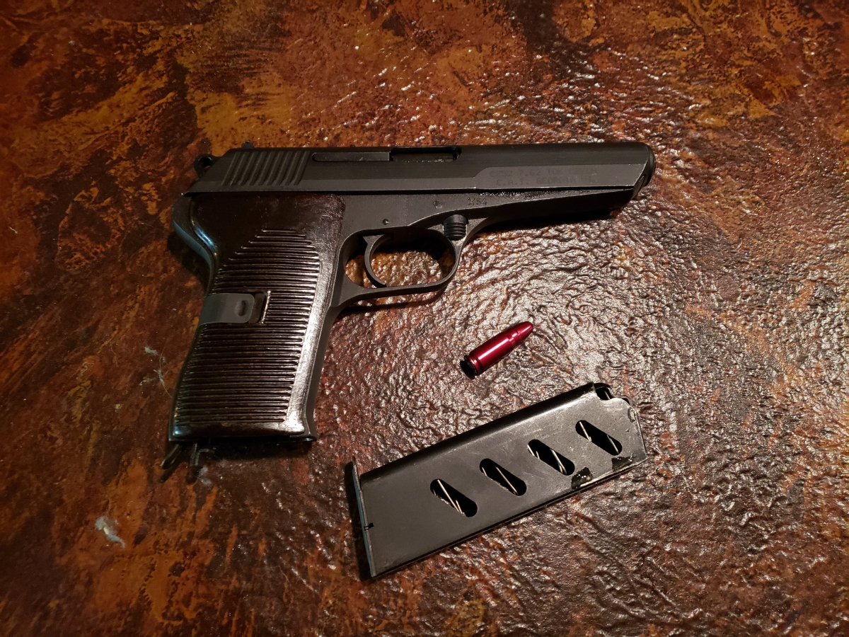 Cz 52, One Mag, Decocker, Comes With Dummy Round For Dryfire Practice 7 ...