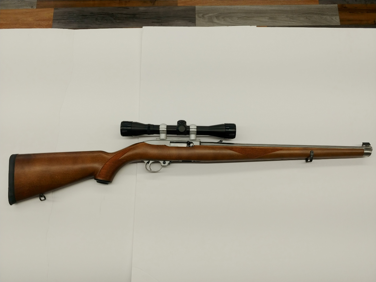 Ruger Custom 10/22 .22lr, with 4x Scope, and German Mannlicher style stock