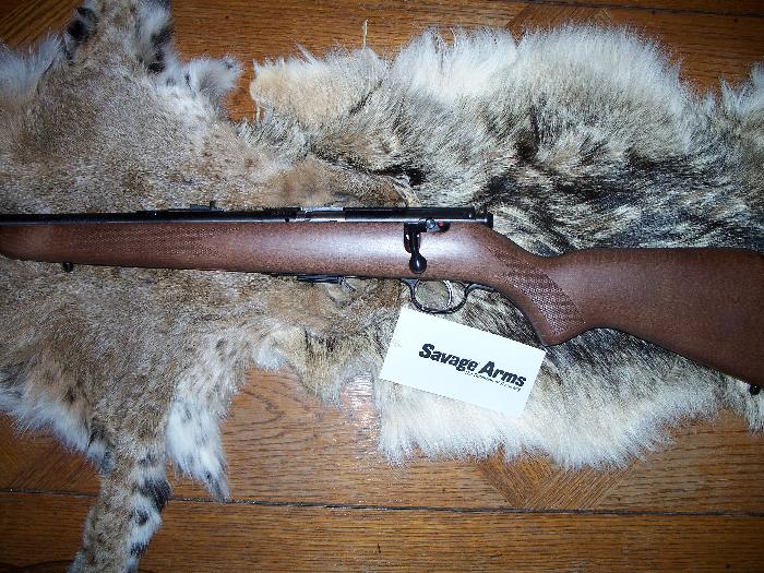 Savage Arms Corp. SAVAGE 93GL .22WMR MAG LEFT HAND W/WALNUT STOCK