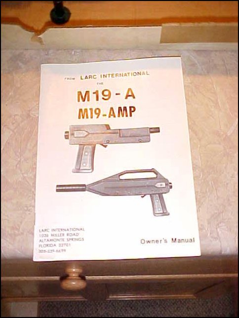 Vintage Bb Submachine Gun,M19-A,Larc International For Sale at ...