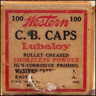 Western .22 Cb Caps, Lubaloy, Full Box Of 100 For Sale at GunAuction ...