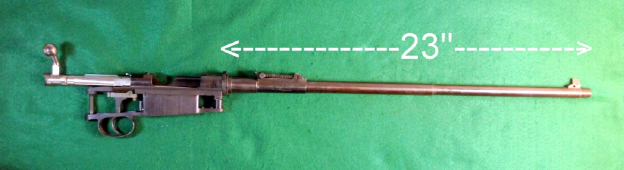 Mexican Mauser Mod 1936 Dated 1946 Barrel & Action For Sale at ...